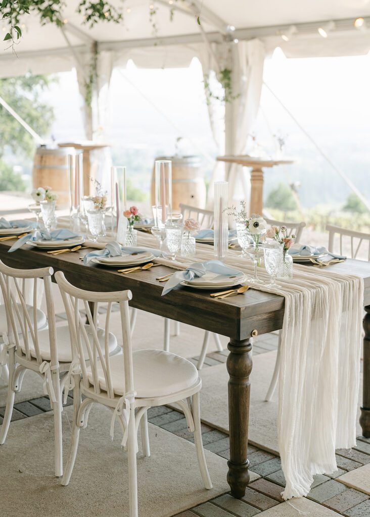 Ivory Sahara Runner | Linens | Event Rents